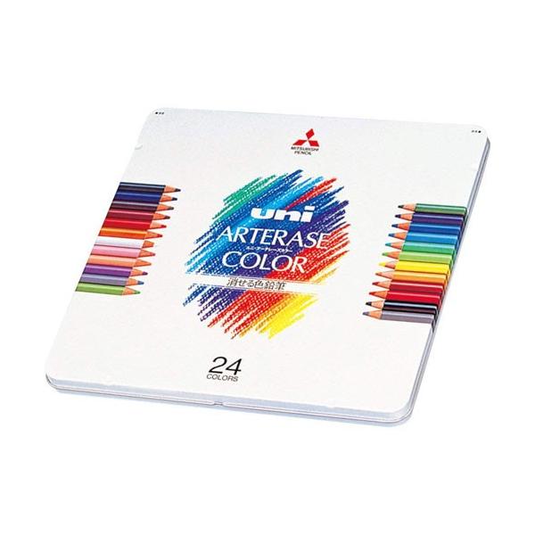 描いて、消す自由自在の色鉛筆。紙を傷めることなく、余分な箇所を修正したり、軽く消した上に色をつけたりすることができる新しい色鉛筆です。鮮やかな色構成しっかりとした描き味とソフトな発色紙面への着きもよく、パステルのようなタッチでの表現も可能で...