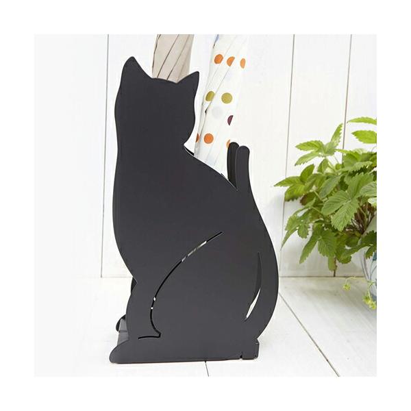 かわいいネコが玄関でお出迎え。楽しく収納できるアンブレラスタンド。中の仕切りが傘どうしが濡れるのを防いでくれます。商品サイズ(W×D×H cm)：19×8.5×34商品重量（ｇ）：2000【品質表示】本体：スチール（粉体塗装）　台座：鋳物（...