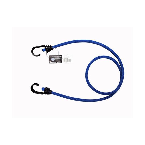 ●丸ゴムロープ 両端に引っ掛け金具付き●豊富なサイズとカラーバリエーション■8mm×1000mm■青ユタカメイク / ロープ / コード / バンジー / 伸縮性 / 強度 / 荷物 / 仮止め / 固定 / 荷台 / キャリー / 自転車...