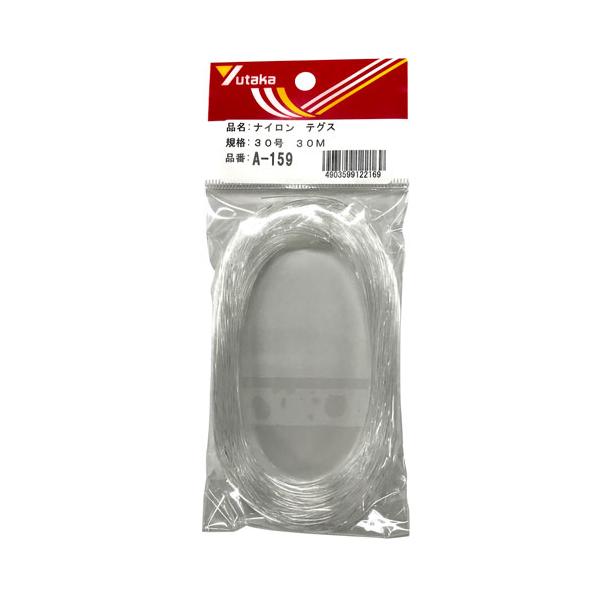 摩擦とショックに強いナイロン糸。●ホビーから防鳥糸などにおすすめ。【仕様】糸の材質：ナイロン【注意】・用途以外に使用しないでください。ユタカメイク / yutaka / ゆたかめいく