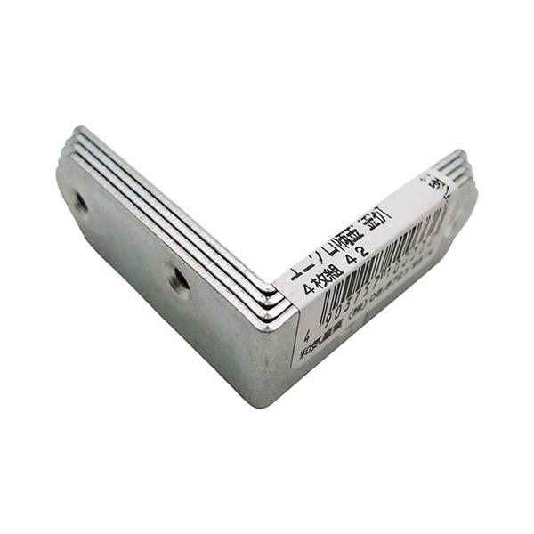 組立棚などの補強金具。規格：42mm穴径(φmm)：3材質：鉄横(mm)：43縦(mm)：43幅(mm)：17.5板厚(mm)：1.1WAKI / わきさんぎょう / ワキ