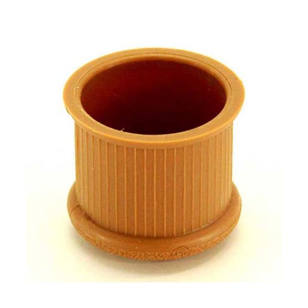 耐摩耗性に優れ、変形・色落ちしにくいエラストマー樹脂製です。床のキズ防止、音対策に床面への衝撃をやわらげます。家具やイス等の脚のキャップに色：薄茶材質：エラストマー樹脂対象脚サイズ(mm)：28WAKI / わきさんぎょう / ワキ