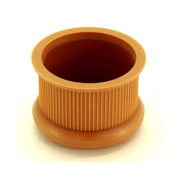 耐摩耗性に優れ、変形・色落ちしにくいエラストマー樹脂製です。床のキズ防止、音対策に床面への衝撃をやわらげます。家具やイス等の脚のキャップに色：薄茶材質：エラストマー樹脂対象脚サイズ(mm)：36WAKI / わきさんぎょう / ワキ