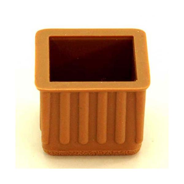 耐摩耗性に優れ、変形・色落ちしにくいエラストマー樹脂製です。床のキズ防止、音対策に床面への衝撃をやわらげます。家具やイス等の脚のキャップに色：薄茶材質：エラストマー樹脂対象脚サイズ(mm)：24WAKI / わきさんぎょう / ワキ