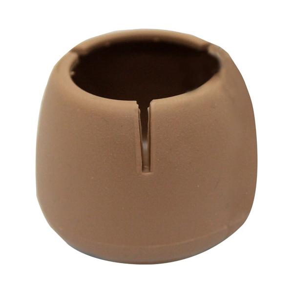 【商品説明】耐摩耗性に優れ、変形・風化・色落ちしにくいエラストマー樹脂製です。底面にスベリ効果のあるPETフェルトを使用している為、イスの移動の際ほどよくスベリ、底面のキズ防止効果もあります。取付範囲の広い特殊形状キャップなので、適合サイズ...