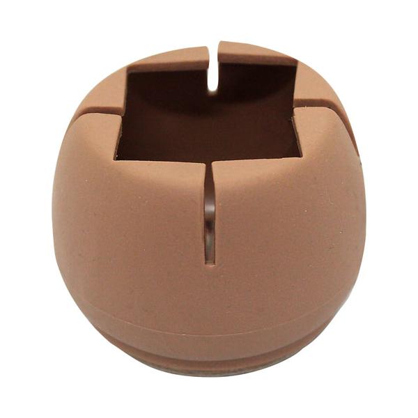 【商品説明】耐摩耗性に優れ、変形・風化・色落ちしにくいエラストマー樹脂製です。底面にスベリ効果のあるPETフェルトを使用している為、イスの移動の際ほどよくスベリ、底面のキズ防止効果もあります。取付範囲の広い特殊形状キャップなので、適合サイズ...