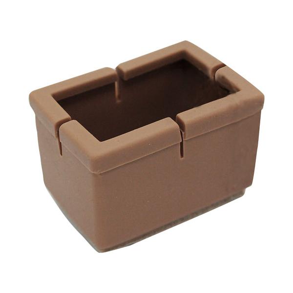 【商品説明】耐摩耗性に優れ、変形・風化・色落ちしにくいエラストマー樹脂製です。底面にスベリ効果のあるPETフェルトを使用している為、イスの移動の際ほどよくスベリ、底面のキズ防止効果もあります。取付範囲の広い特殊形状キャップなので、適合サイズ...