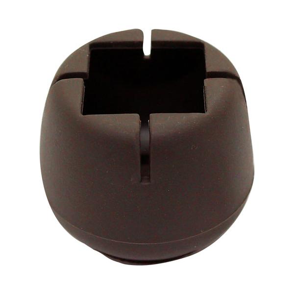 【商品説明】耐摩耗性に優れ、変形・風化・色落ちしにくいエラストマー樹脂製です。底面にスベリ効果のあるPETフェルトを使用している為、イスの移動の際ほどよくスベリ、底面のキズ防止効果もあります。取付範囲の広い特殊形状キャップなので、適合サイズ...