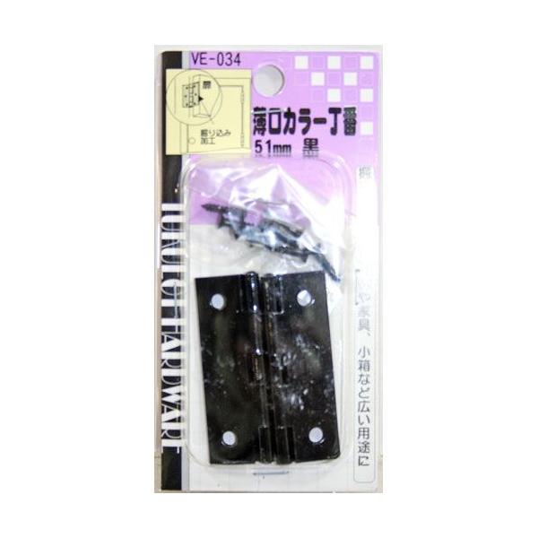 掘り込み型。サイズ（ｍｍ）：５１厚さ（ｍｍ）：０．９カラー：クロ本体材質：鉄入数：２枚１組入り付属品：取付けビス