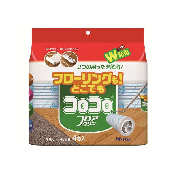 フローリングでもどこでもコロコロ！●フローリングも！どこでも使えるマルチタイプ●フローリングをはじめ、カーペット、畳、ビニール床など、どんな床でも使えるコロコロです。●フローリングでも床に貼りつかない弱粘着とゴミをしっかりキャッチする強粘着...