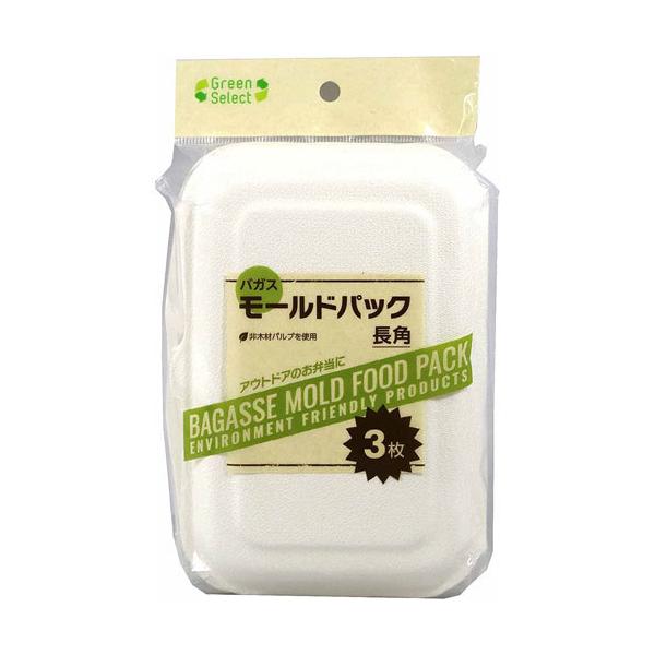 アウトドアのお弁当に！●非木材パルプ(バガス)を使用した使い捨てのフードパックです。●バガスは森林資源を保護する環境に優しい素材です。廃棄物の有効利用にも役立っています。●バガスとは、サトウキビの搾りかすの事で、ほとんどが廃棄処分されていま...
