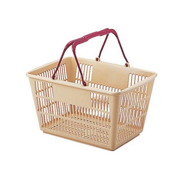 内容量：17L　425×300×H215材質：ポリプロピレンメーカー品番：U-17カラー：ベージュ/エンジ間口×奥行×高さ(mm)：425×300×215内容量(L)：17