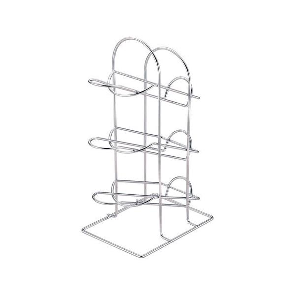 ■ ラベルがよく見えるため、取り出し時に確認が容易です。全幅×奥行×高さ(mm)：150×230×370重さ：570(g)材質：18-8ステンレス