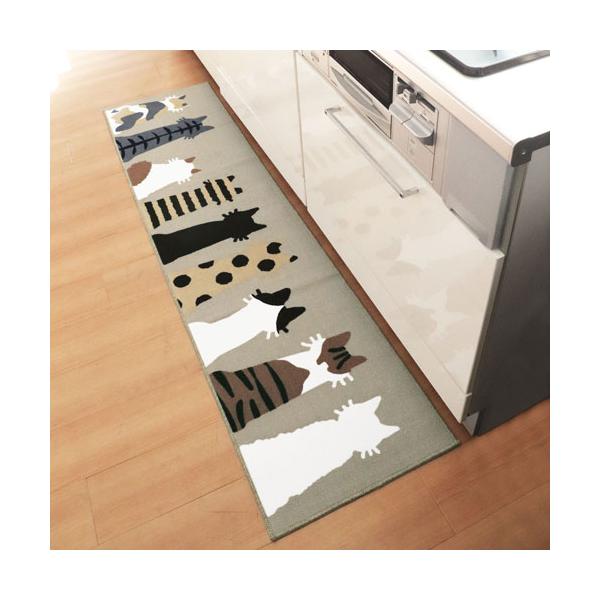 ●パイル部がフラットで掃除機がかけやすく、引き出しに引っかかりにくい●シンプルなネコとリーフのデザインに、くすんだカラーがオシャレ■素材パイル部/ポリエステル100％■サイズ45X180cmおかとー / OKATO