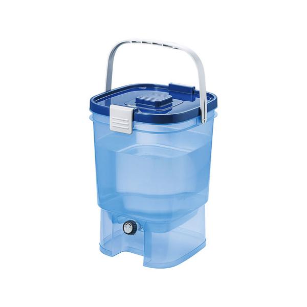 ■大きな氷もすっぽりと入る広い投入口です。■半透明で残量が一目で確認できます。【仕様】幅×奥行×高さ(mm)：297×307×412容量(L)：19蛇口までの高さ：70材質：ポリプロピレンSHINWA / シンワ / しんわ