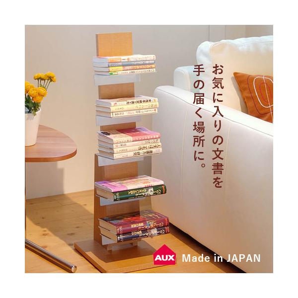 ソファー横の30cmのスペースに、読みたい本、読みかけの本などがすっきりと納まります。作家別、ジャンル別、読む順番にと、並べ替えも簡単。お気に入りの本をインテリアのように楽しめます。ベッドサイドに置いて、おやすみ前の読書用にもお勧めです。厚...