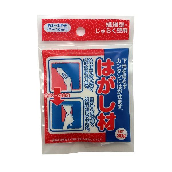 特徴　下地を傷つけず、簡単に剥がすことができます。用途　古くなった繊維壁、じゅらく壁を簡単に剥がすことができます。施工面積　約2〜3坪分家庭化学工業 / 珪藻土・漆喰 / 家庭化学 / 繊維壁 / じゅらく壁 / 壁材 / はがし