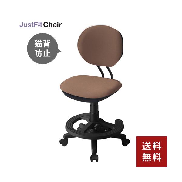 座面は布地張りなので通気性が良いチェアです。座面は高さ無段階調整と背は前後にスライド11cmでき、成長に合わせてご使用になれます。キャスターは切り替えレバー付きでストッパーのONとOFFが可能です。座面は通気性の良い布地（ポリエステル）仕様...