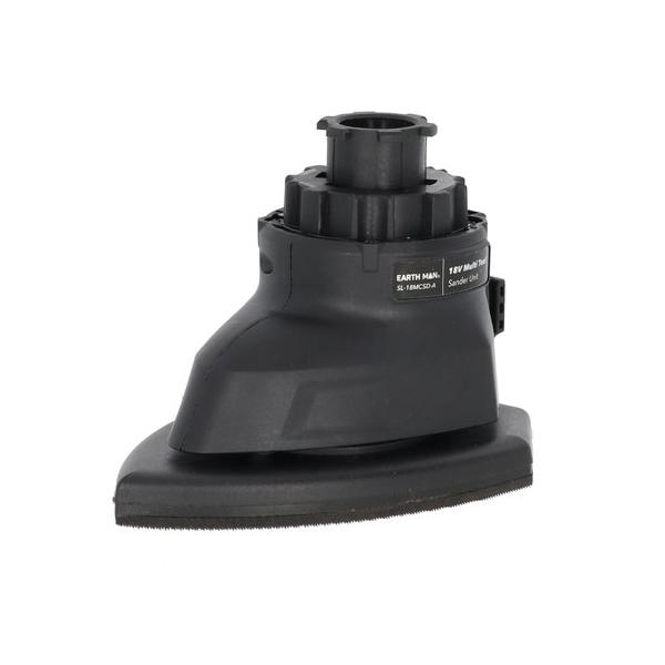 ■用途木材の表面仕上げ、木材・金属のコーナーや狭い場所のサンディングに■特長18Vマルチツール専用サンダーユニット■仕様本体（SL-18MCSD-A）　無負荷回転数約：10,000min-1　ストローク数：約20,000min-1　オービッ...