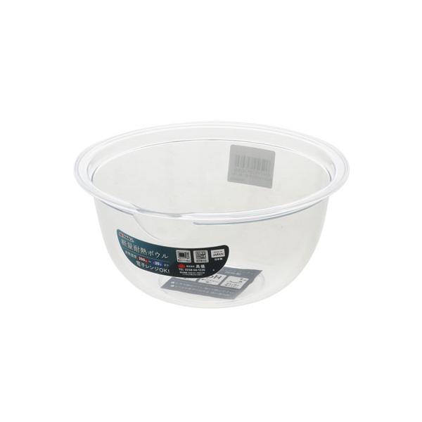 【用途・特徴】●料理や、レンジ調理に ●透明度が高くて熱に強く丈夫で割れにくい●軽くて汚れが付きにくい【仕様】材質：ポリメチルペンテン(TPX)日本製食洗器可【原産国】日本