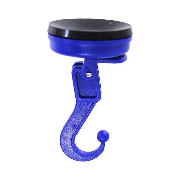 【商品説明】耐荷重9kg(水平：6kg)の強力吸盤フックです。縦、横面の吊り下げも可能です。Wロック方式で安心吸着です。【色】ブルー【サイズ】サイズ(mm)：58×95×58【材質】ABS樹脂Nomura Tec / のむらてっく