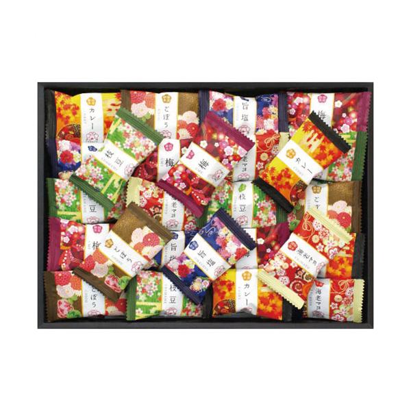 ▲商品の特性上、基本的にご返品を承ることが出来ません。何卒ご了承ください。（返品・キャンセル不可）国産もち米を100％使用したふっくらサクサクのひとくちあられ。個性的な味と定番の味をベストバランスで詰合せました。缶ではなく箱にすることで廃棄...