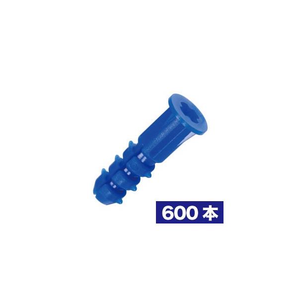 ■ コンクリート・ALC(気泡コンクリート)・タイル・ブロック・レンガ・石材に■ 逆トゲは強力に壁材に喰い込み締結は確実■ 埋没防止カラー付■ 用途・ブラケット、ポストなどの取り付け■ 仕様ドリル径：φ6mm色：ブルーサイズ：26mmネジサ...