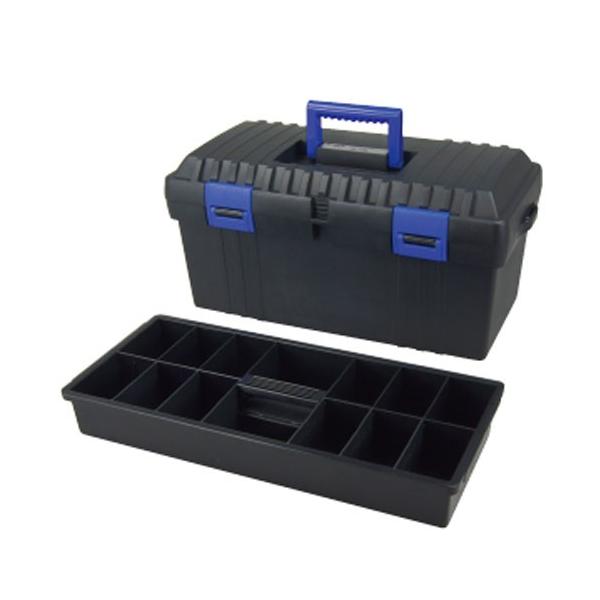 ●強度と防滴性を強化●二重構造のふた・本体接合部形状●着脱式中皿仕切り(1列分)で長物収納に対応●南京錠を取付可能●仕様・サイズ：外寸：幅493×奥行246×高さ238mm　内寸：幅428×奥行192×高さ107mm・質量：2.3kg●材質...