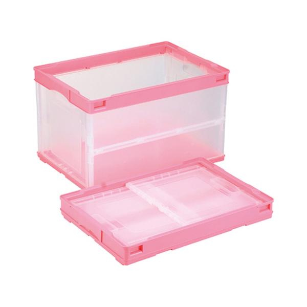 折りたためば保管スペースはわずか約1/4。リサイクルを考え、金属部品を使わない、地球にやさしいコンテナです。持ち手部分とコーナーが丸みを帯びた形状なので、持ちやすく衝撃時の破損も軽減します。透明なので外から内容物を確認できます。従来品に比べ...