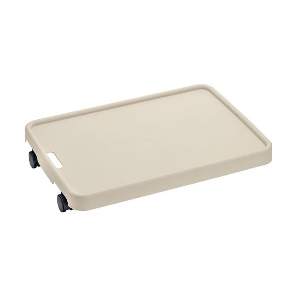 お掃除の時に、風向きを変えたい時に。部屋から部屋へ移動させる時など。キャスター付でとっても簡単！■ サイズ約 545×386×75mm■ 重量約800g■ 材質本体 / ポリプロピレン、キャスター / ナイロン■ 原産地日本石丸合成樹脂 /...