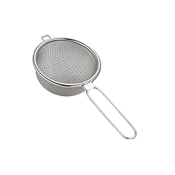 内アミ：40メッシュ 外アミ：18メッシュ規格：小外径：65柄長：88材質：18-8ステンレス生産地：燕三条