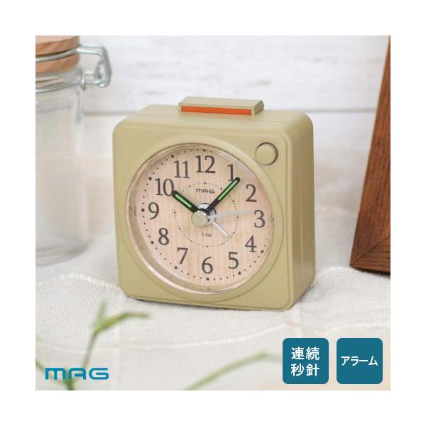 手のひらサイズの目覚まし時計コンパクトなので設置場所に困りません。サイズ(mm)：70×65×40重量(g)：70電池：単3乾電池×1(別売)材質：プラスチック原産国：中国機能：連続秒針・アラーム・スヌーズ・ライトノアセイミツ / のあせい...