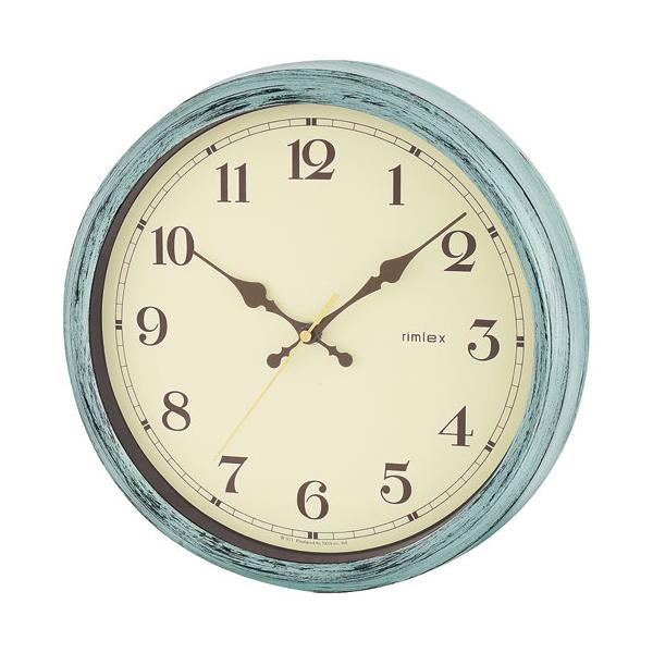 シャビー感のあるスクラッチ塗装がお洒落なフレンチ風デザイン。インテリアとしてお部屋を彩ります●時刻を自動で修正する電波時計●しっかりと時を刻むステップ秒針●夜に秒針がコチコチ動かない夜間秒針停止機能付き■商品詳細サイズ：約280x280x5...