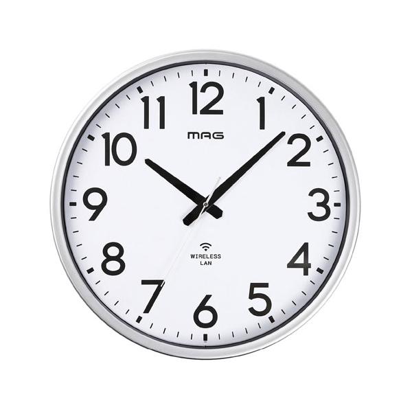 Wi-Fiでネットと接続し時刻を同期できる掛け時計電波時計を購入したのに電波が届かないお部屋におススメ。ネットにつなげて時刻を同期できる掛時計。NTPサーバー接続先を任意選択可能のため、企業様の設備品としても利用できます。しっかり時を刻むス...