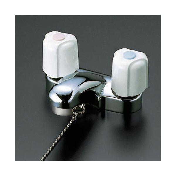 価格.com - KVK 洗面用2ハンドル混合栓(ゴム栓付) KM66G (水栓金具) 価格比較