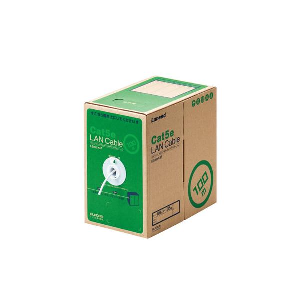 100BASE-TXや1000BASE-T環境での安定した通信が可能なCat5e対応LANケーブルの自作用長尺タイプです。長い距離でも減衰の少ない単線ケーブルを採用しています。■100BASE-TXや1000BASE-Tの環境で転送ロスが少...