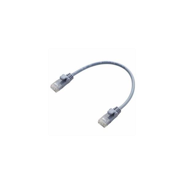 配線スッキリ!取り回しがしやすい“やわらかLANケーブル"。ギガビット・イーサネット高速通信に最適な「カテゴリー6」に準拠。短い長さでスッキリ配線できる短尺タイプ。エレコム / えれこむ / ELECOM /