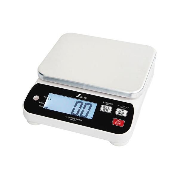 【仕様】皿寸法：224×176mm電源：単2アルカリ乾電池×2本付/ACアダプター(別売)濡れても安心なIP54の防水・防塵設計です。計量皿は取り外して水洗いできるので衛生的です。使用地域16エリアの重力加速度設定可能です。乾電池とACアダ...