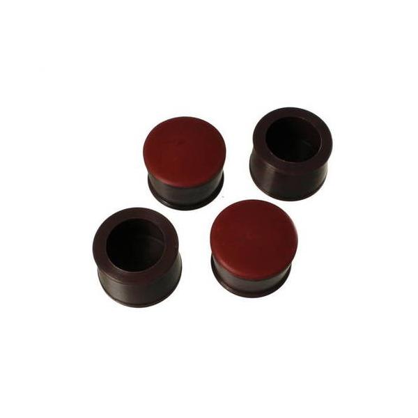 家具をらくらく移動できます。防音・防振ゴム・スポンジ・フェルト・フィルターシリーズ家具用すべり材。丸キャップタイプです。■色：茶hilogik / はいろじっく