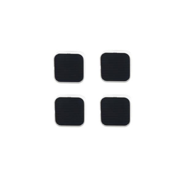 ■あと少し高かったら…という隙間に！■1セットで約45mmかさ上げ。■2段重ねも可能です。【仕様】安全使用荷重：500kg※4個使用時材質：本体：100%再生樹脂(PP)、防振シート：合成ゴム(SBR)、スベリ止めカバー：エラストマー樹脂h...