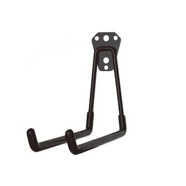 用途が広い強力ダブルフック●極厚ラバーでツールを痛めない。【仕様】入数：1材質：鉄/PVC本体耐荷重：8kg/15kghilogik / はいろじっく