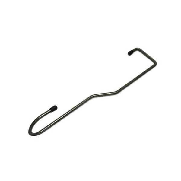 物を掛けたり、吊るしたりするのに便利です。壁掛け・物掛けフックシリーズ吊り下げフック。ベランダや、カーポートの梁に掛けやすい形状のフックです。■サイズ：6×300mm■カラー：ニッケルブロンズhilogik / はいろじっく