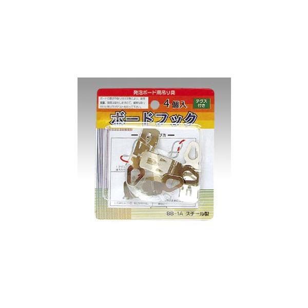 ■ 入数： 4個■ 付属品： テグス長4m■ 材質： スチール掲示用品 / ボード専用吊り金具