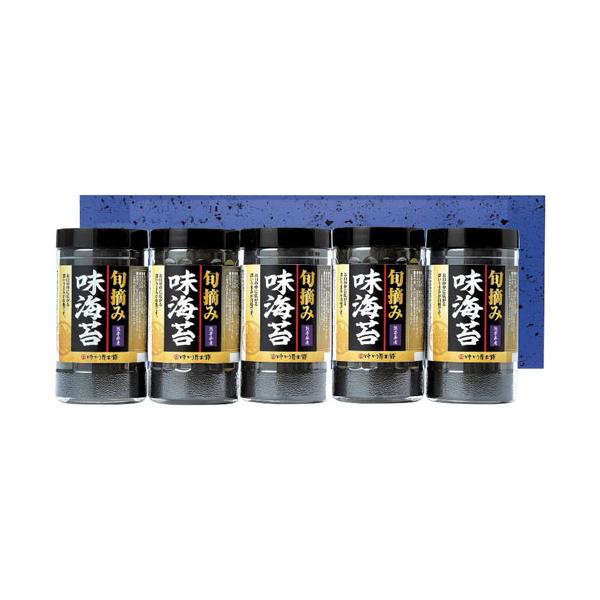 ▲商品の特性上、基本的にご返品を承ることが出来ません。何卒ご了承ください。（返品・キャンセル不可）熊本有明海産の旨みたっぷり味海苔セットです。■サイズ・内容味海苔(8切4枚6袋)5個(PET容器入)■重さ476g■賞味期間製造日より常温約360日