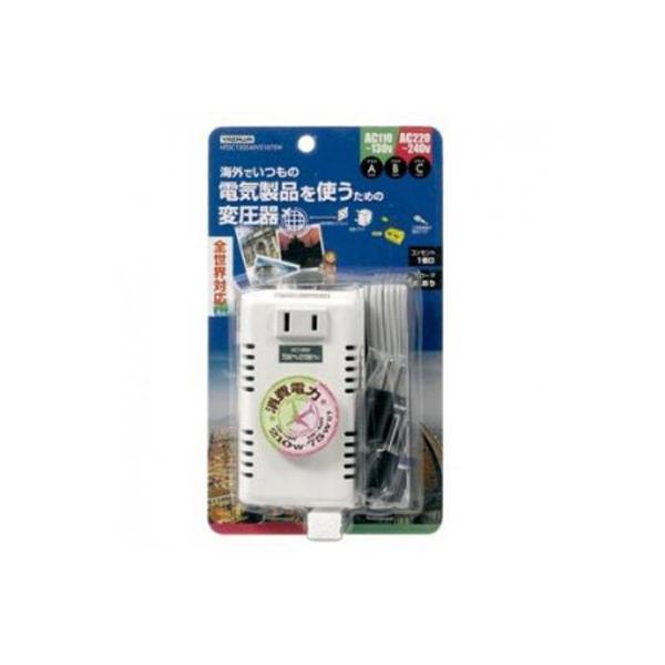 ■ 海外でいつもの電気製品を使用できます。■ カラー： ホワイト■ 本体プラグ： Aタイプ■ 入力電圧： AC110〜130V 50/60HzAC220〜240V 50/60Hz■ 出力電圧： 100V 50/60Hz■ 定格容量： 110...