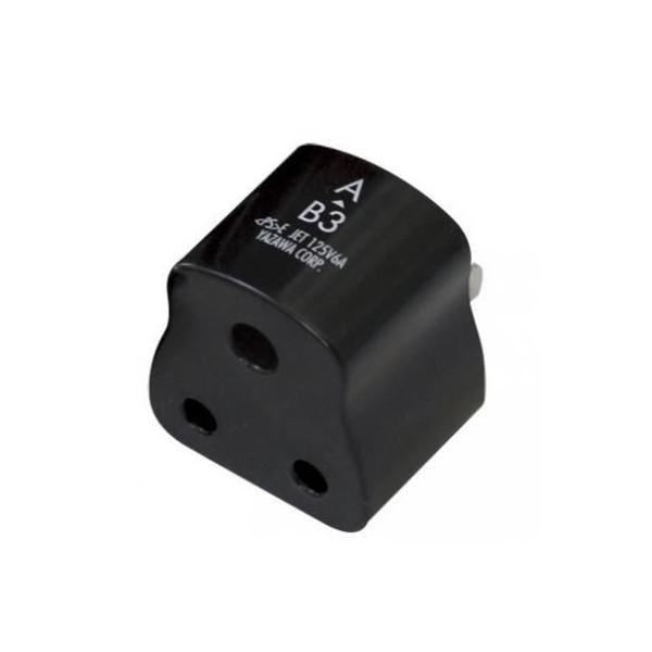 ■ 海外などで購入した電気製品のプラグを日本のコンセントに合うように変換します。■ カラー： ブラック■ タイプ： B3タイプ■ 定格入力： 125V 6A■ 本体サイズ（mm）： W35×H45×D40■ 本体重量（g）： 24ヤザワコー...