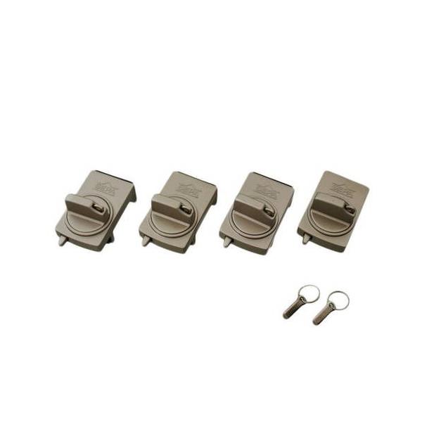 簡単に取付けできて、防犯効果を向上できる窓サッシ用補助錠のスタンダードアイテムです。サッシ・窓・玄関防犯・補助錠・防犯用品シリーズ腰高窓・小窓に適した防犯用補助錠。キー付and緩み防止機構付の安全2重構造です。外す場合は、ラチェットツマミを...