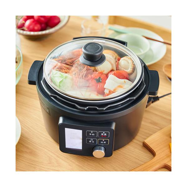 電気圧力鍋専用のガラスふたです。ガラス製なので、開けずに中の状態を確認できます。圧力鍋付属の蓋よりコンパクトで扱いやすいので、お鍋など食卓を囲んだ調理の際に便利です。アイリスオーヤマ / あいりすおーやま / IRIS OHYAMA