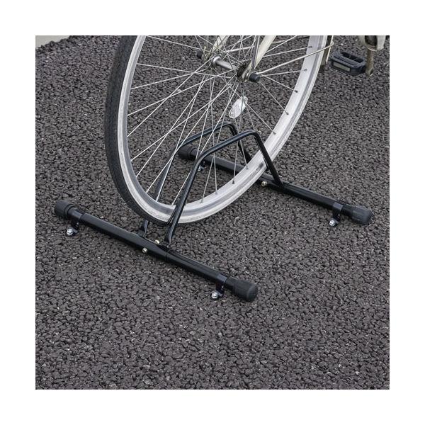 簡単に設置ができる自転車スタンドです。子供用からスポーツタイプまで様々な車種のタイヤに幅広く対応します。スタンドは転倒防止のために地面に固定することを推奨します（※別売）。お客様組み立てとなります。アイリスオーヤマ / あいりすおーやま /...