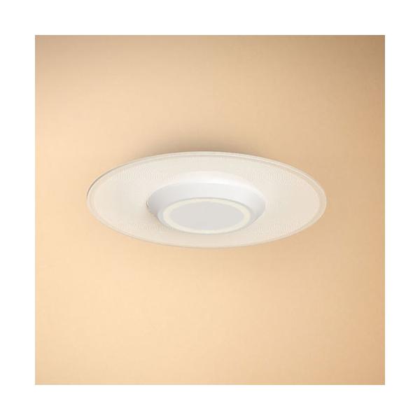 天井すっきり、導光板付きのおしゃれな薄型デザインのLED小型シーリングライトです。導光パネルにより均一に発光するため、まぶしさを感じにくく目に優しいです。使用シーンに合わせて選べる2色（電球色・昼光色）、玄関・クローゼット・物置等などに最適...
